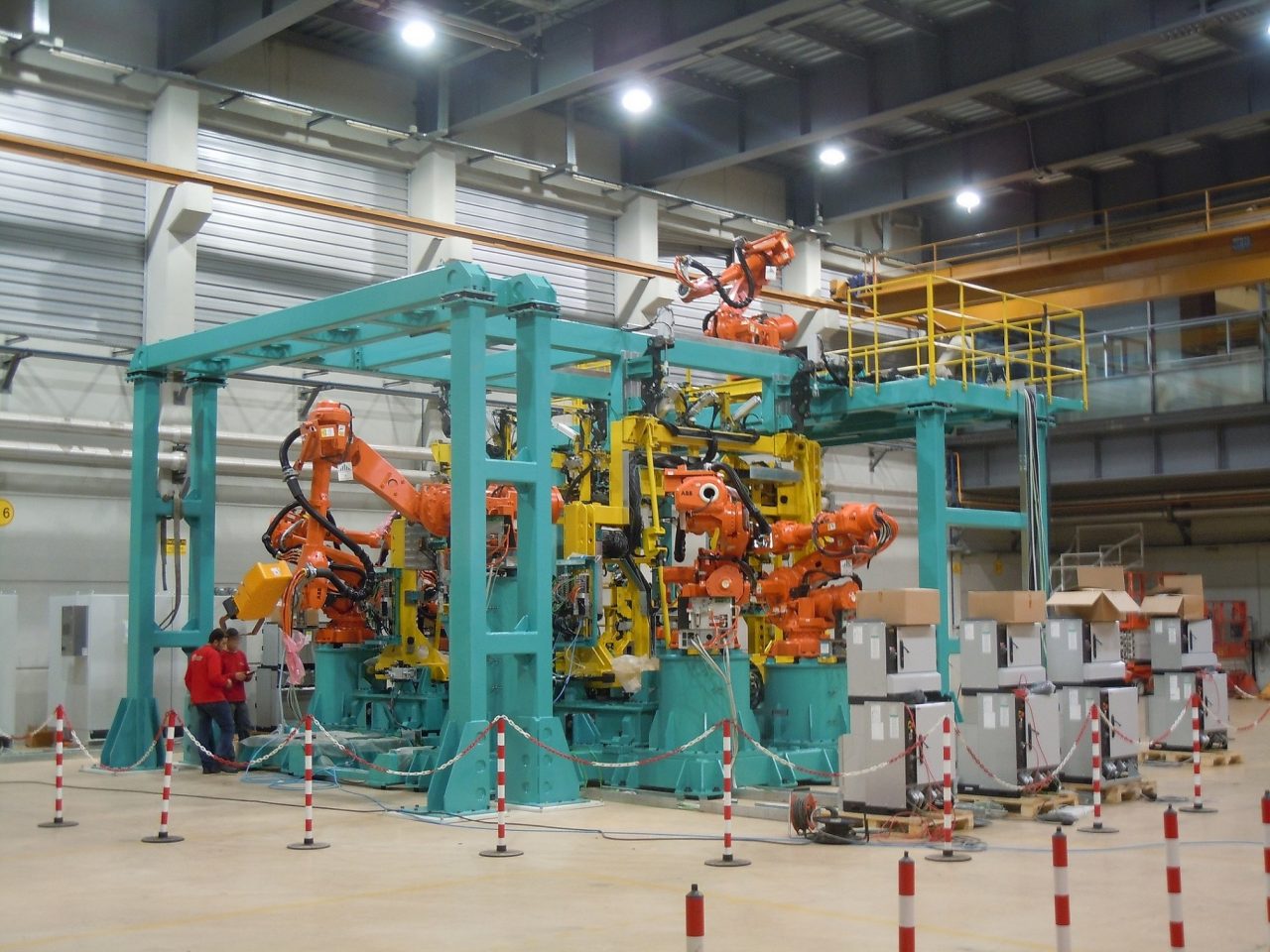 Vehicle Body Building Line